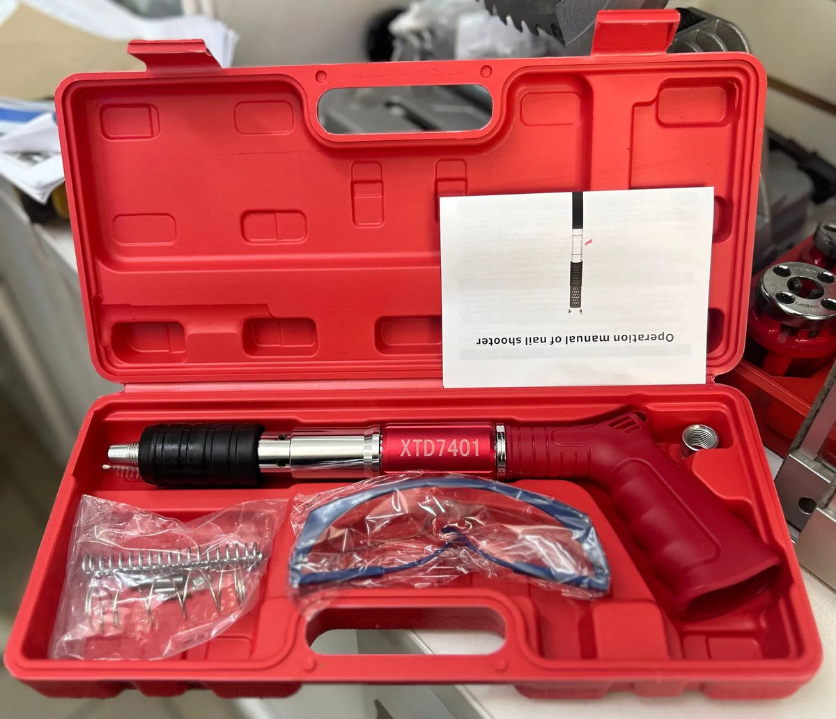 NUEVA PISTOLA REMACHADORA 2024 🎁LLEVATE DE REGALO 100 CLAVOS FULMINATE ...